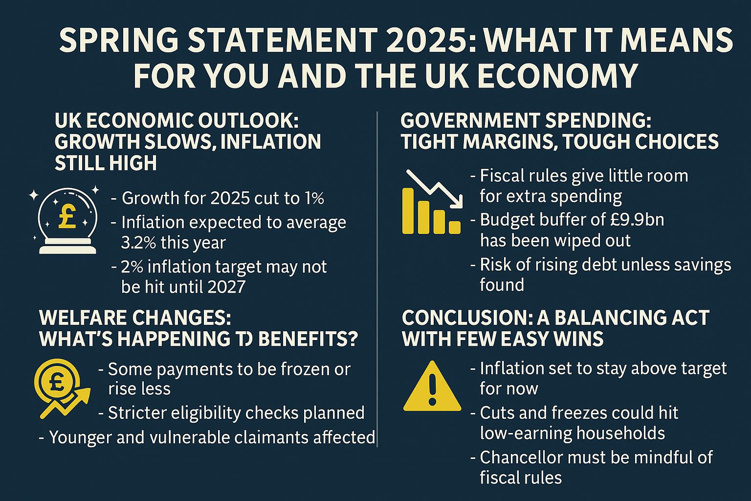 Spring Statement 2025: What It Means For You And The UK Economy